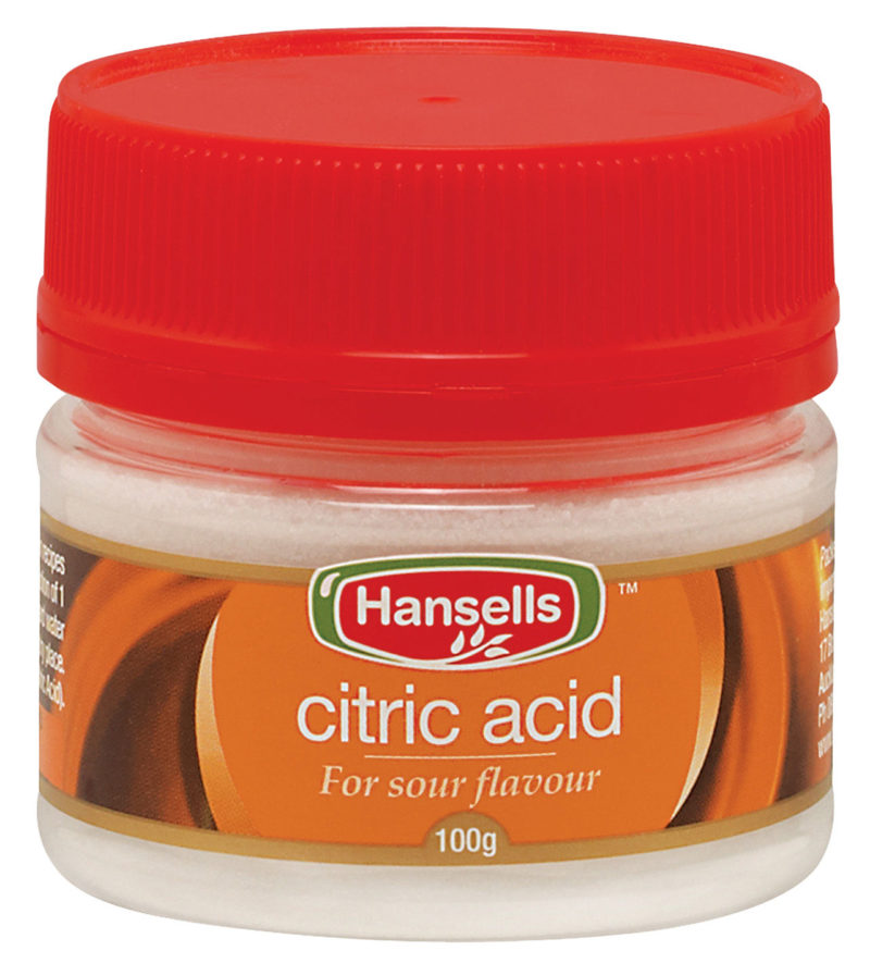 Citric Acid 100g - Baking Ingredients | Hansells Baking